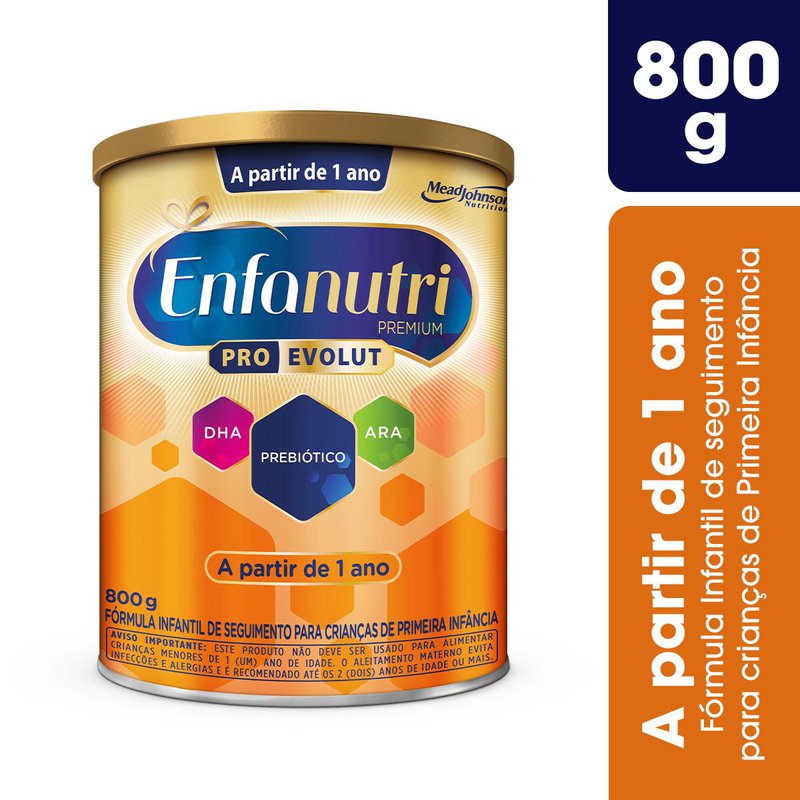 Fórmula Infantil em Pó Enfanutri 800g | Farmácia Online Drogal