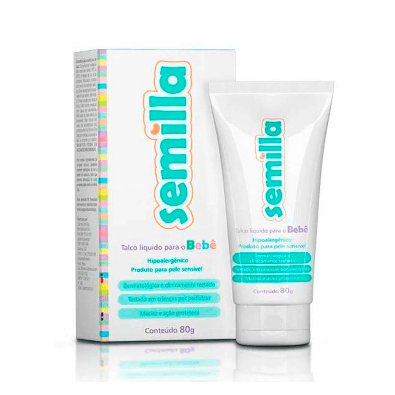 Talco Líquido Semilla 80g: Proteção e Maciez