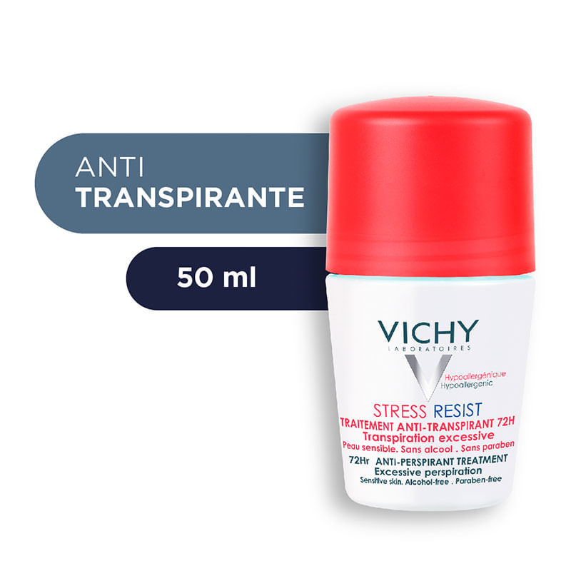 Desodorante Roll-on 72h Vichy Stress Resist 50ml