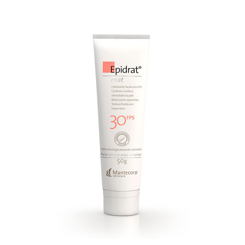 Loção Hidratante Facial Epidrat Mat FPS 30 50g
