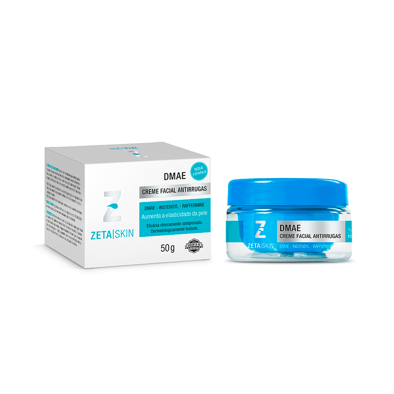 Creme Facial Zeta Skin DMAE Antirrugas 50g