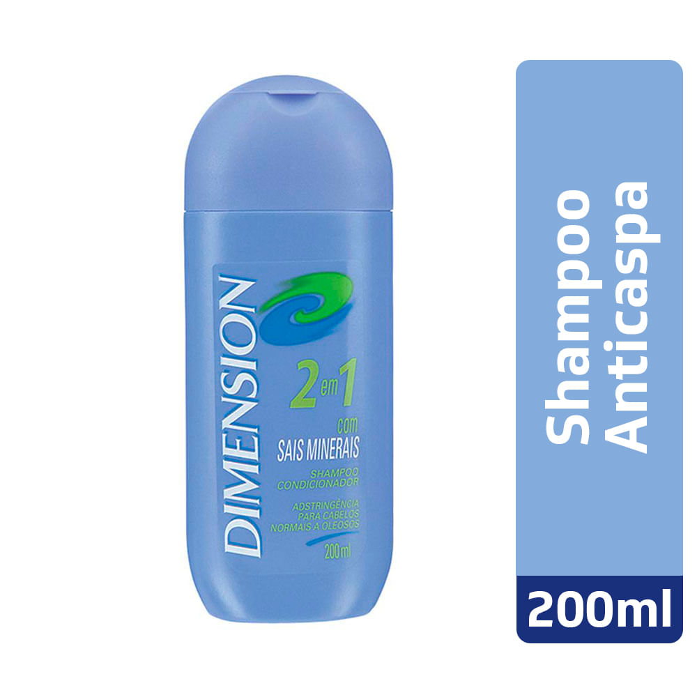Shampoo Dimension 2 em 1 200ml