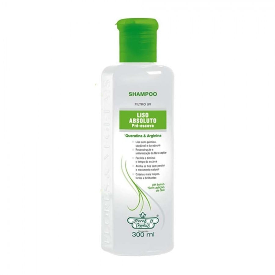 Shampoo Flores e Vegetais Liso Absoluto 300ml