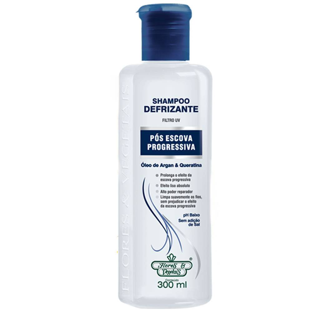 Shampoo Flores e Vegetais Pós Progressiva 300ml