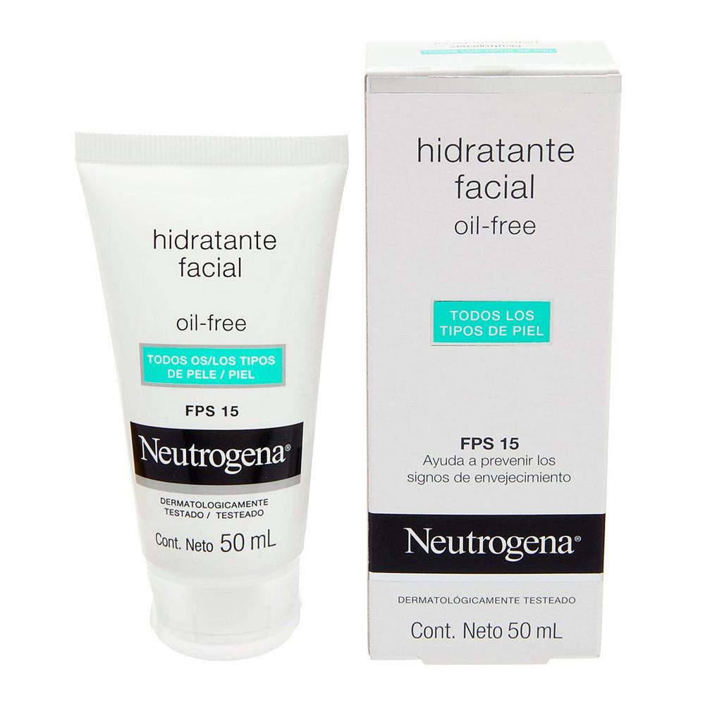Gel Creme Hidratante Facial Neutrogena Oil Free FPS15 50ml