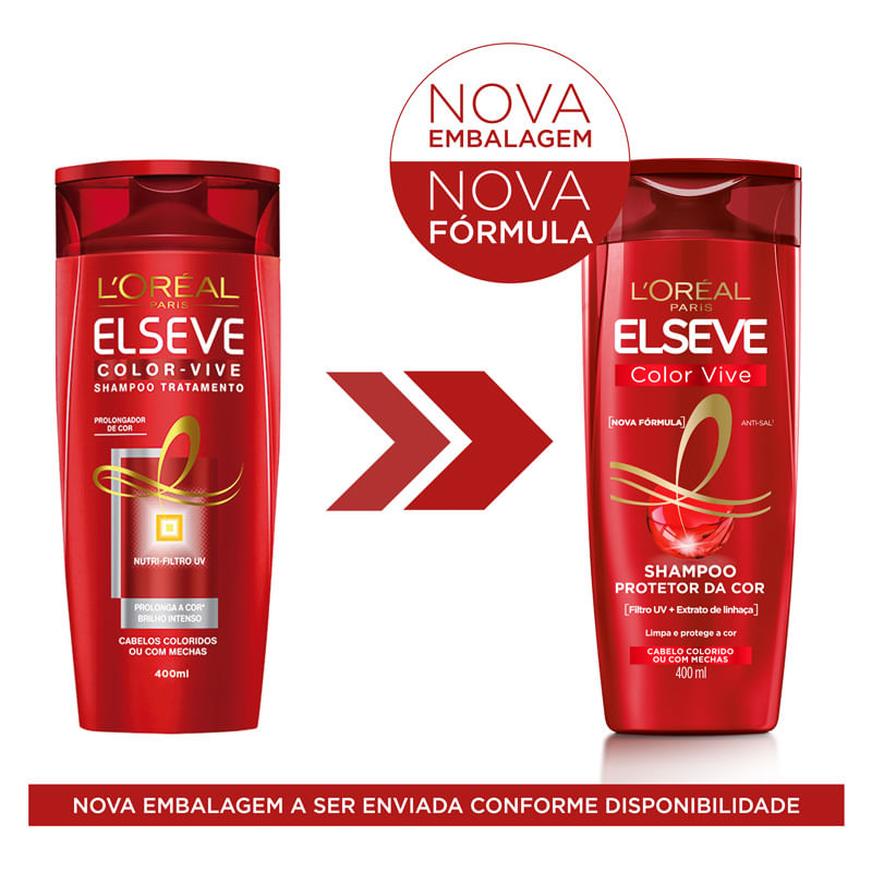 Shampoo Elseve Colorvive 400ml