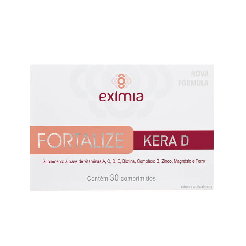 Exímia Fortalize Kera D 30 comprimidos