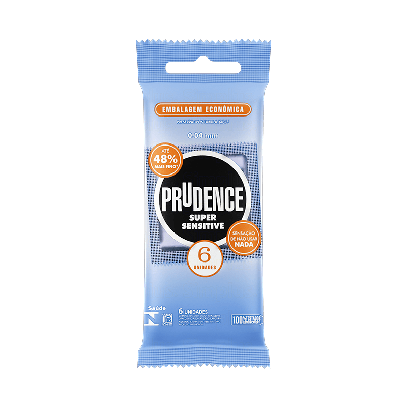 Preservativo Prudence Super Sensitive 6 unidades