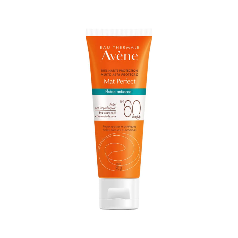Protetor Solar Face Avène Mat Perfect FPS60 40g