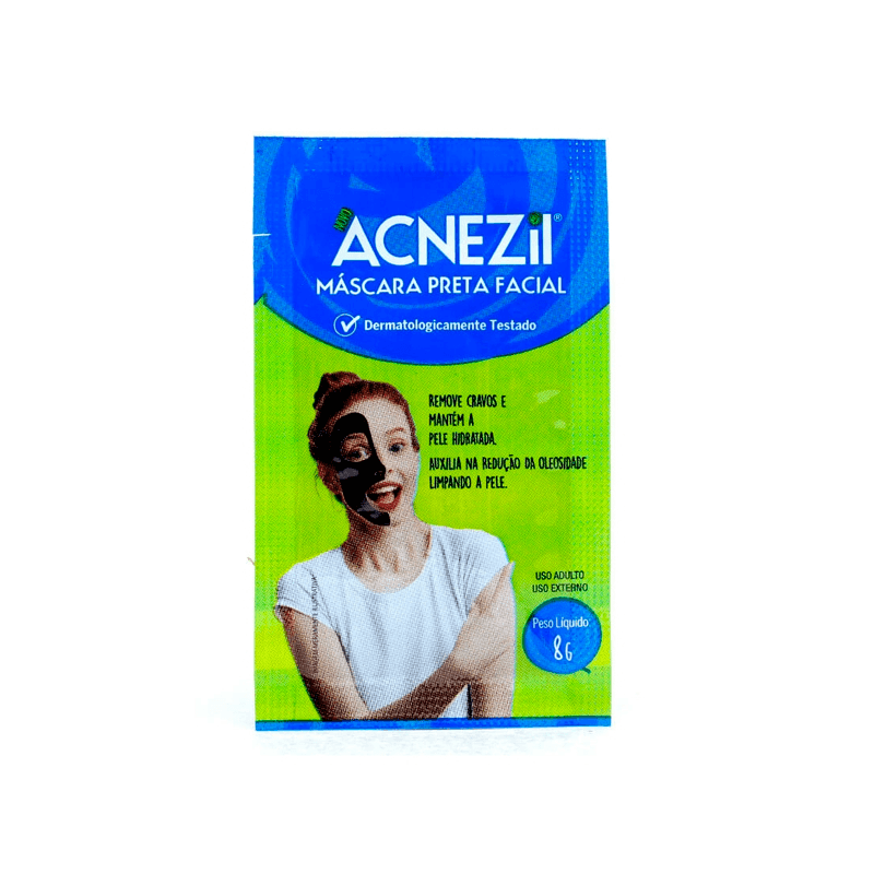Máscara Preta Facial Acnezil 8g