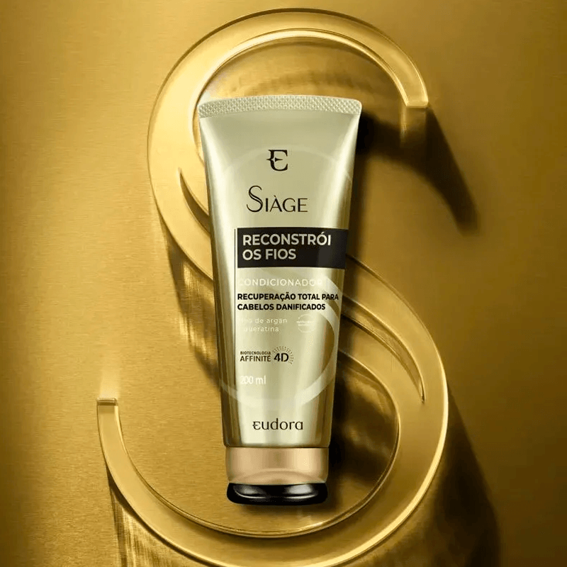 Condicionador Eudora Siàge Reconstrói os Fios 200ml