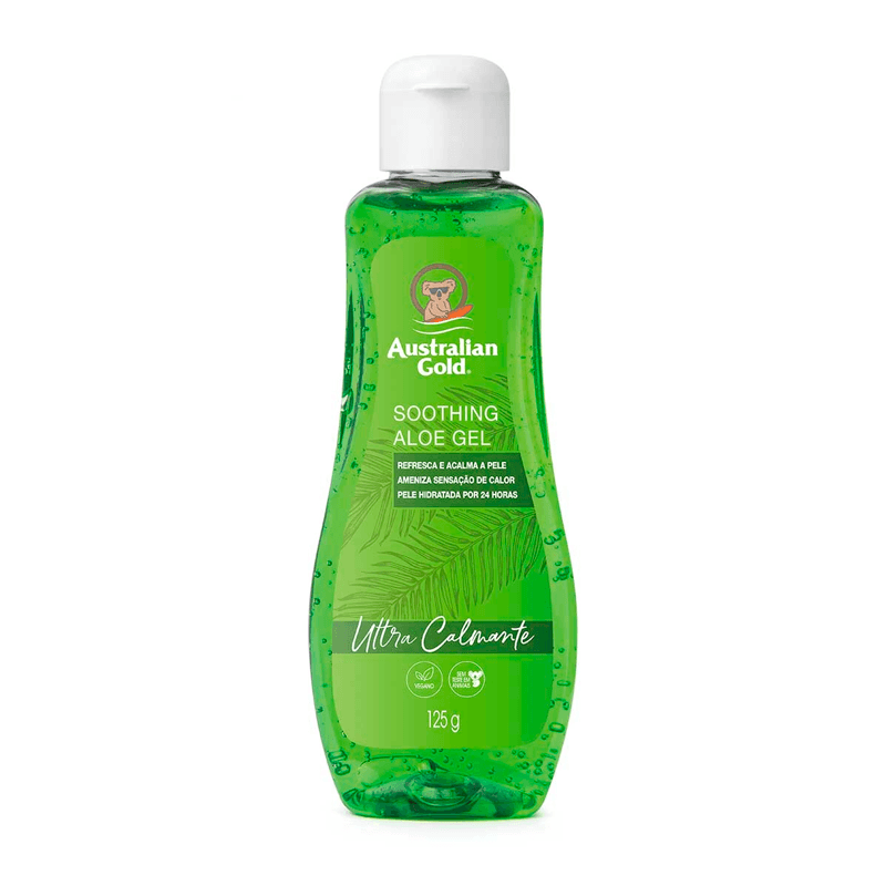 Gel Hidratante Pós Sol Australian Gold Soothing Aloe Gel Ultra Calmante ...