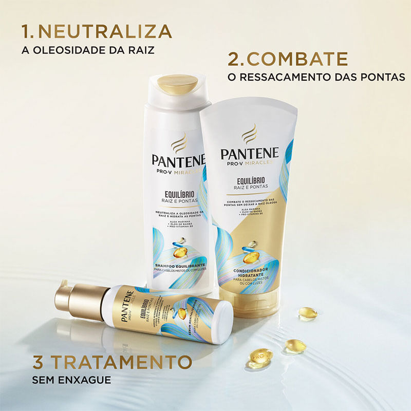 Shampoo Pantene Equilíbrio Raiz E Pontas 175ml