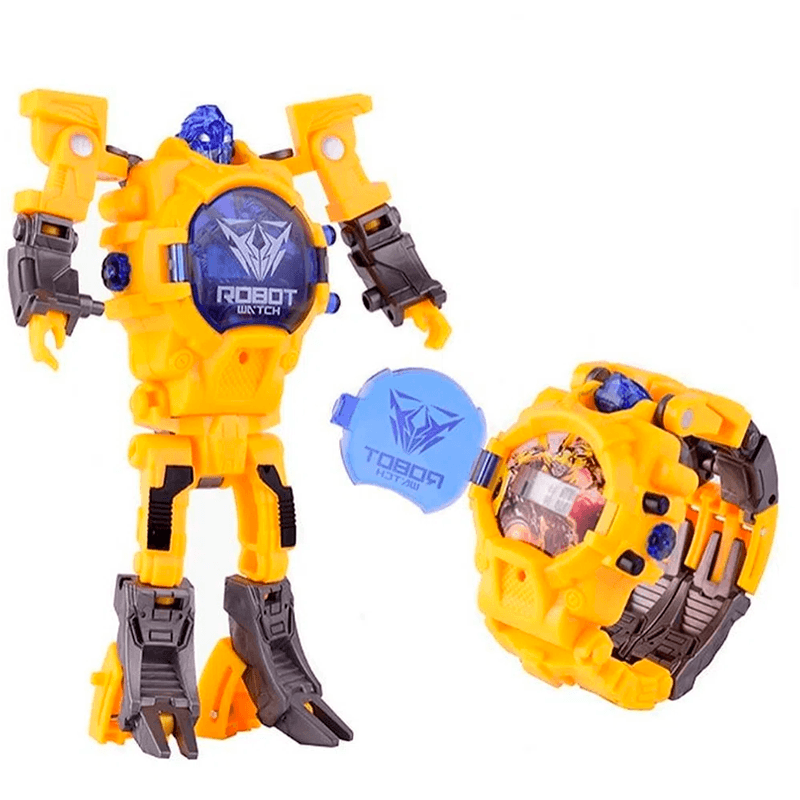 Não Perca a Hora de Brincar! Robot Watch 2 Em 1 Relógio e Robô