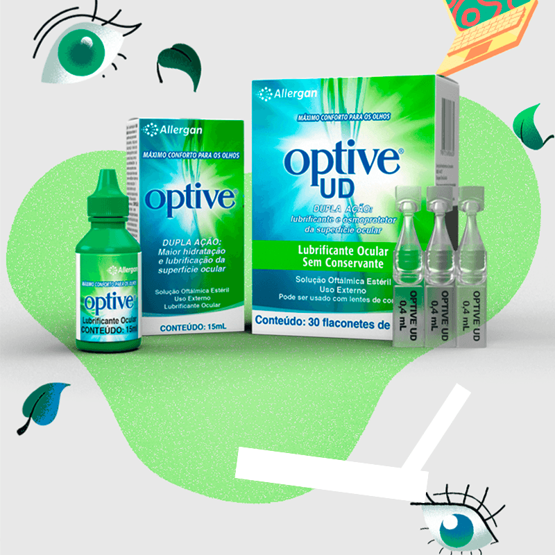 Optive UD Solução Oftálmica Estéril 30 Flaconetes 0,4ml