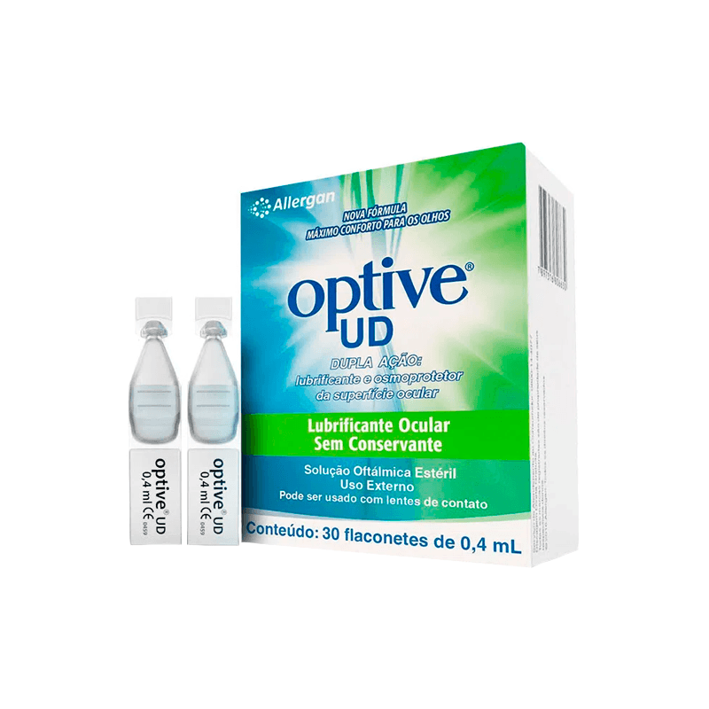 Optive UD Solução Oftálmica Estéril 30 Flaconetes 0,4ml