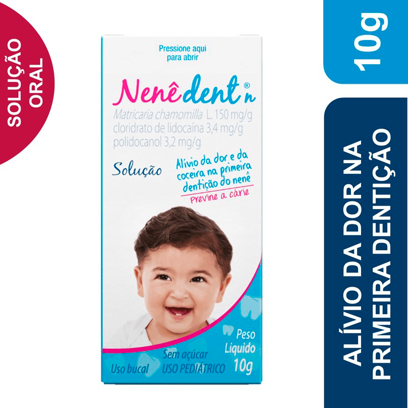 Nenê Dent N Solução Frasco 10g