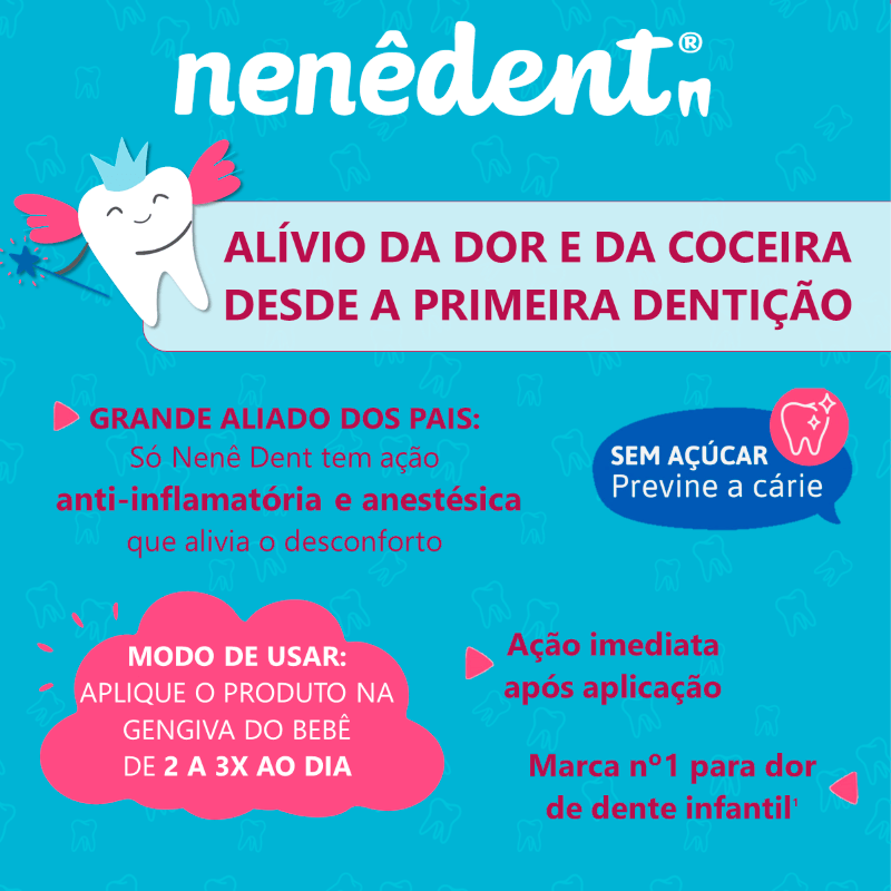 Nenê Dent Gel Bucal 10g