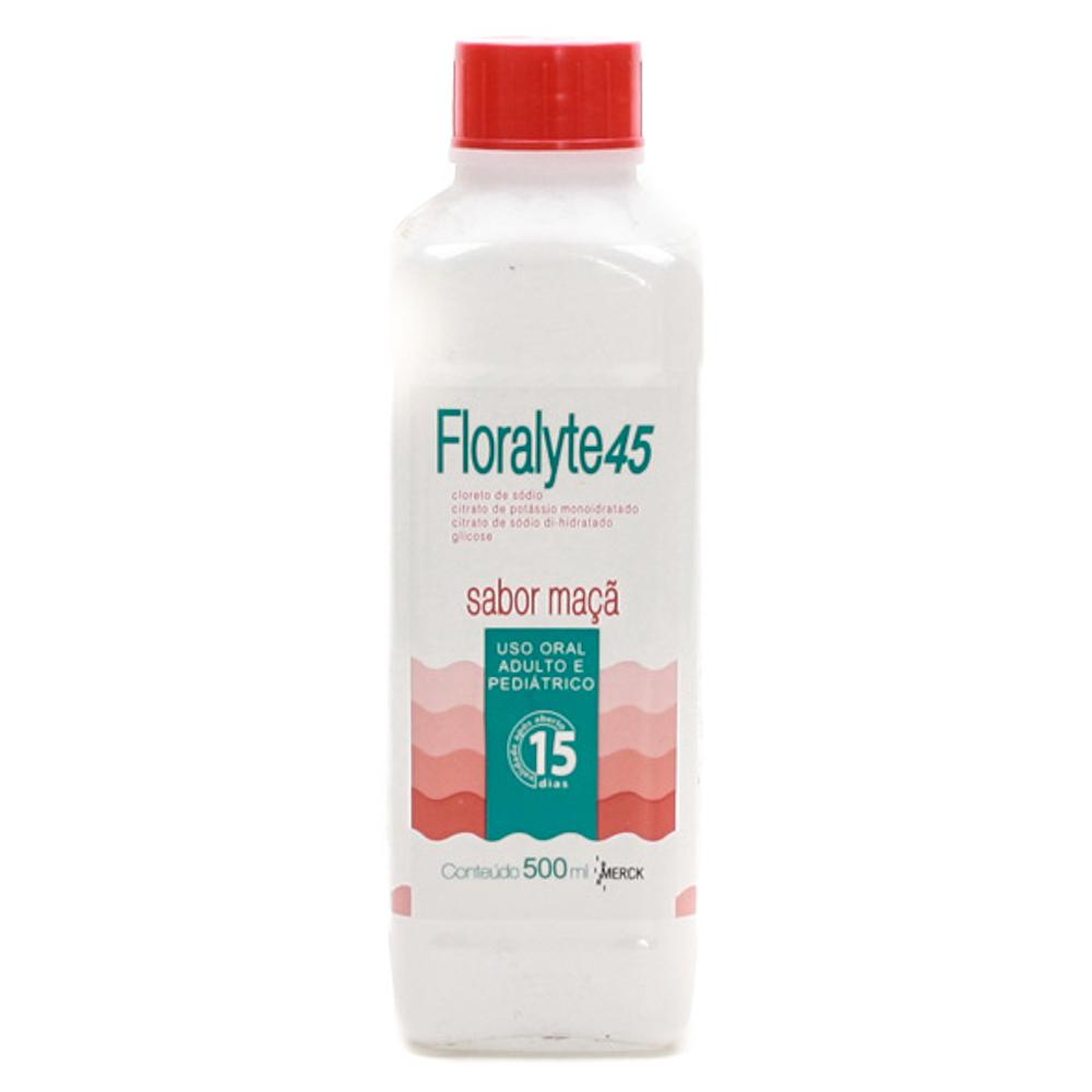 Floralyte 45meq/l solução oral frasco com 500ml sabor maçã - Farmácia ...