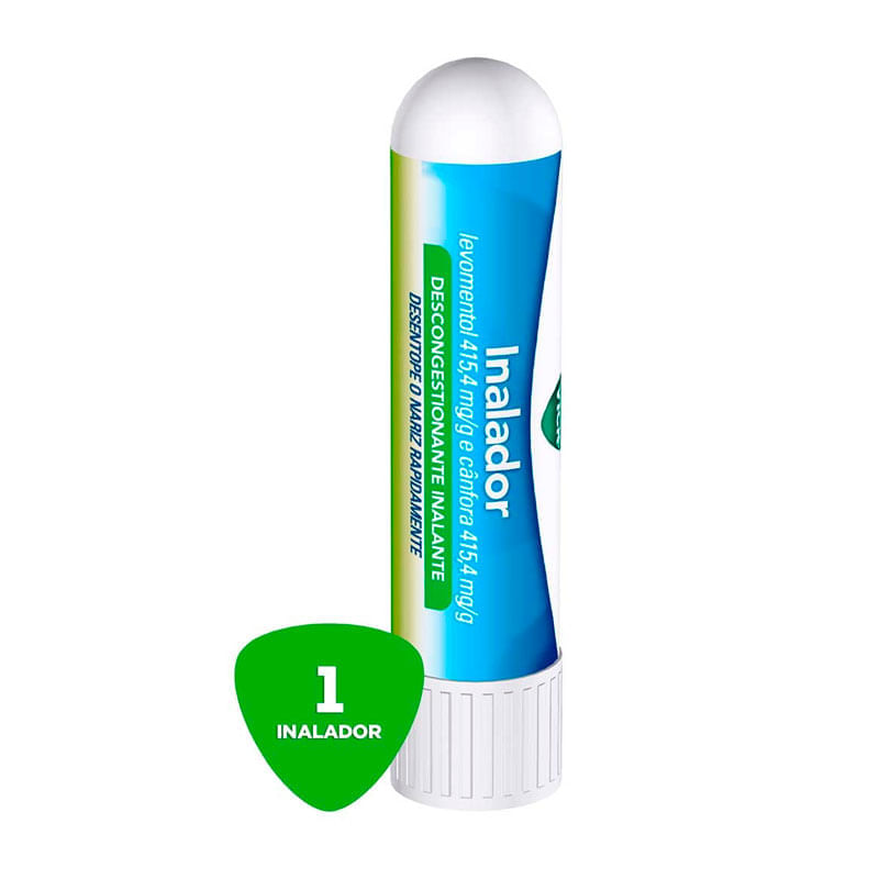 Inalador para Congestão Nasal Vick 1 Unidade 0,5g | Farmácia Online Drogal