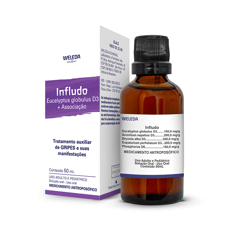 Infludo Eucalyptus Globulus D3 Weleda 50ml