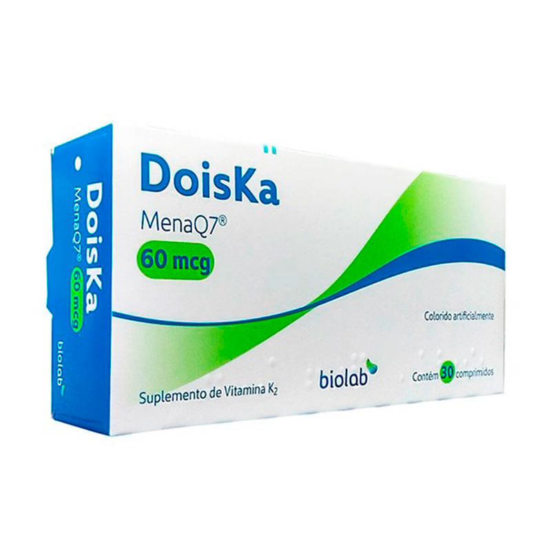 Suplemento de Vitamina DoisKa 30 Comprimidos