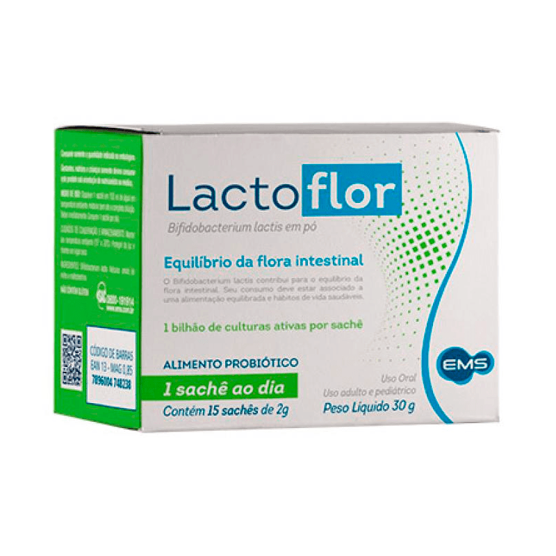 Lactoflor 30g 15 Unidades com 2g cada
