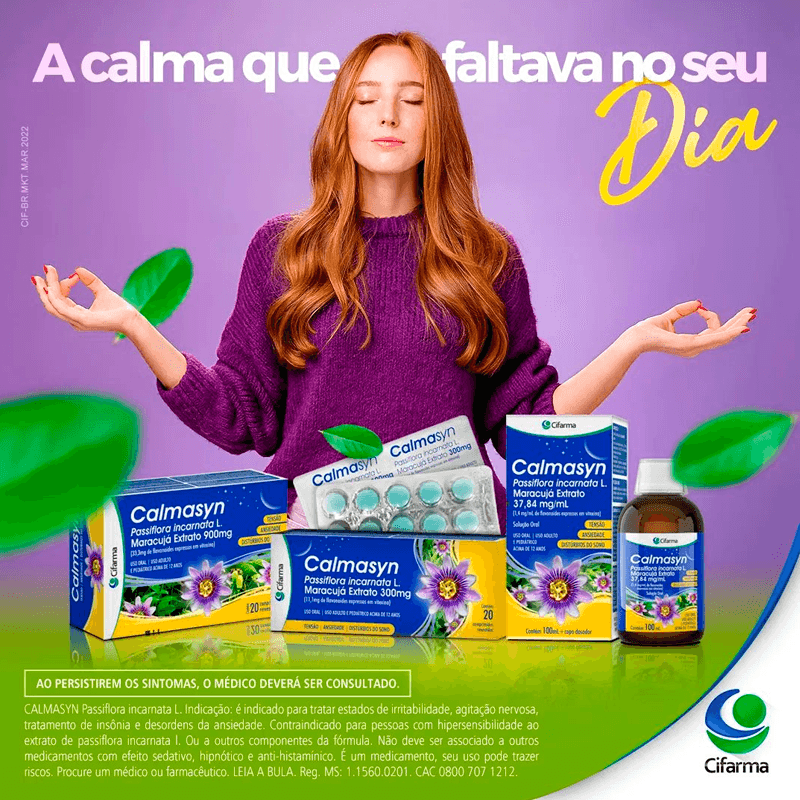 Calmasyn 900mg 20 Comprimidos Revestidos: Como Tomar, Bula