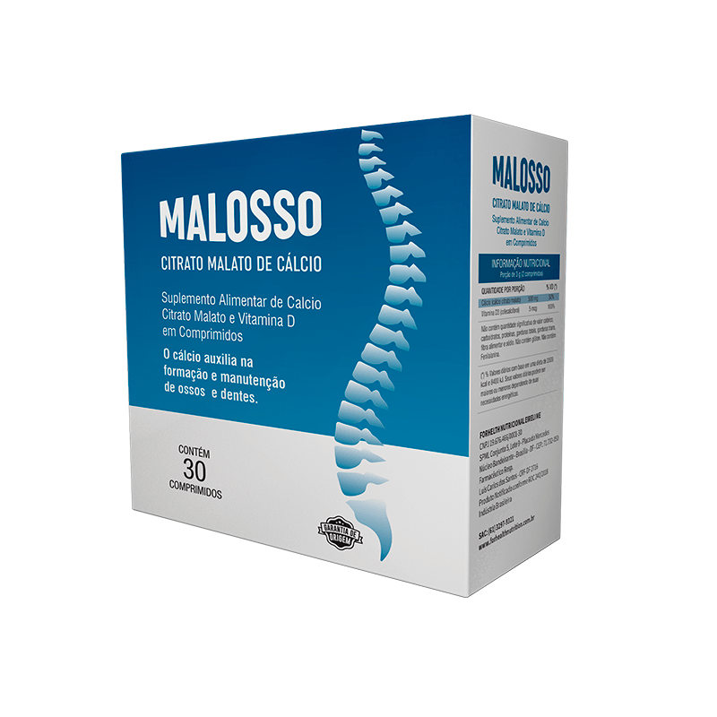 Malosso 1.500mg 30 Comprimidos