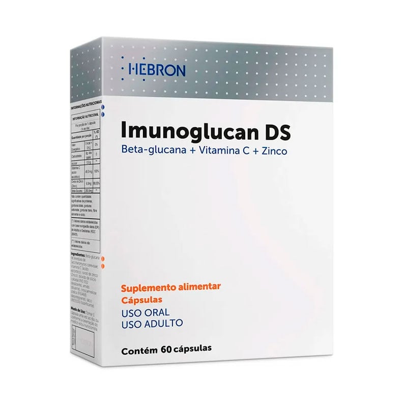 Suplemento Alimentar Imunoglucan DS 60 Cápsulas