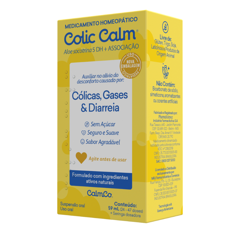 Colic Calm Suspensão Oral 59ml, Bula, Preço, Posologia - Drogal