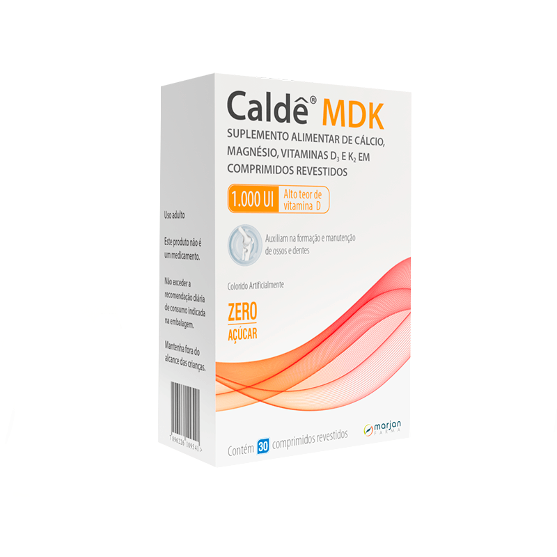 Suplemento Alimentar Caldê MDK 1.000UI 30 Comprimidos: Como Usar