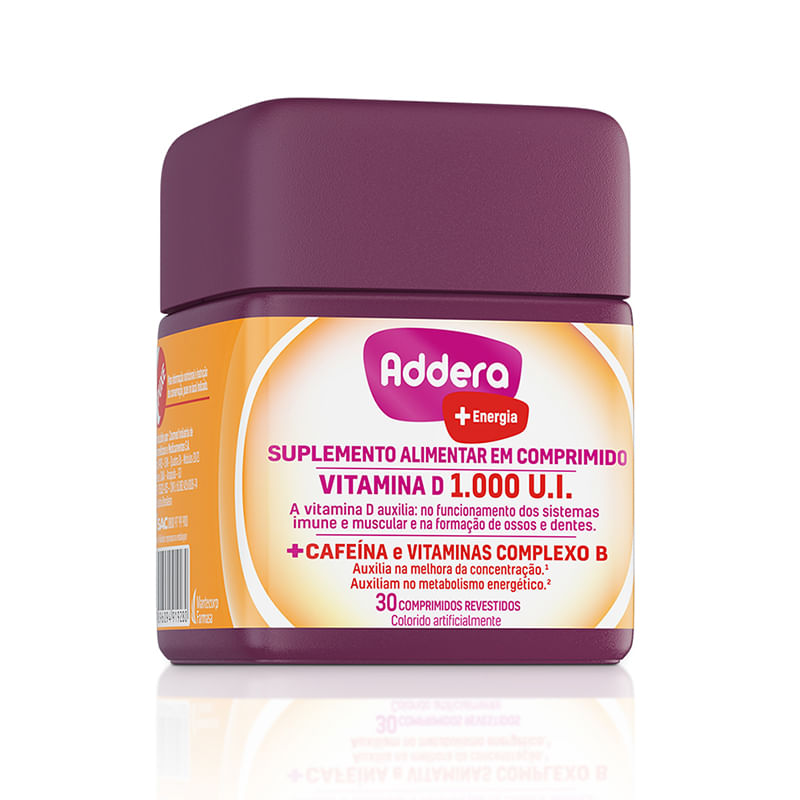 Addera +Energia 30 Comprimidos Revestidos