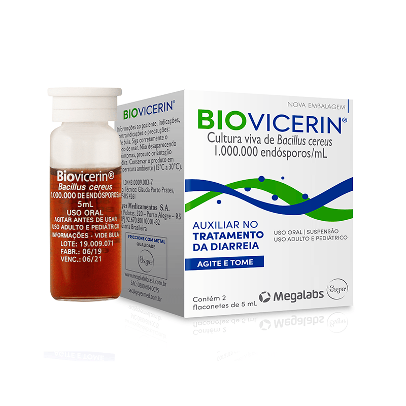 Biovicerin Contém 2 Flaconetes de 5ml Cada