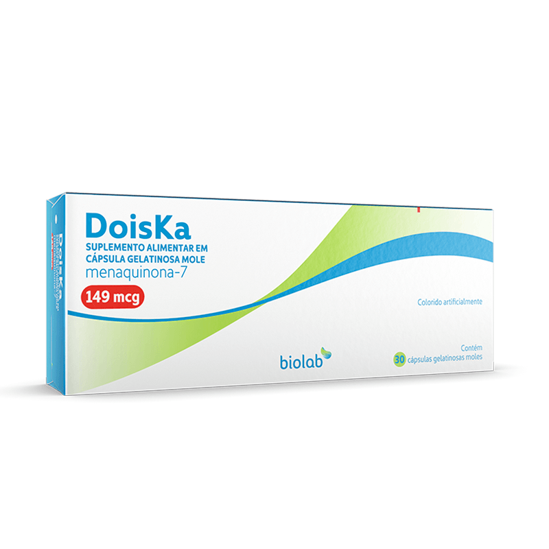 Suplemento Alimentar DoisKa 149mcg 30 Cápsulas Gelatinosas Moles