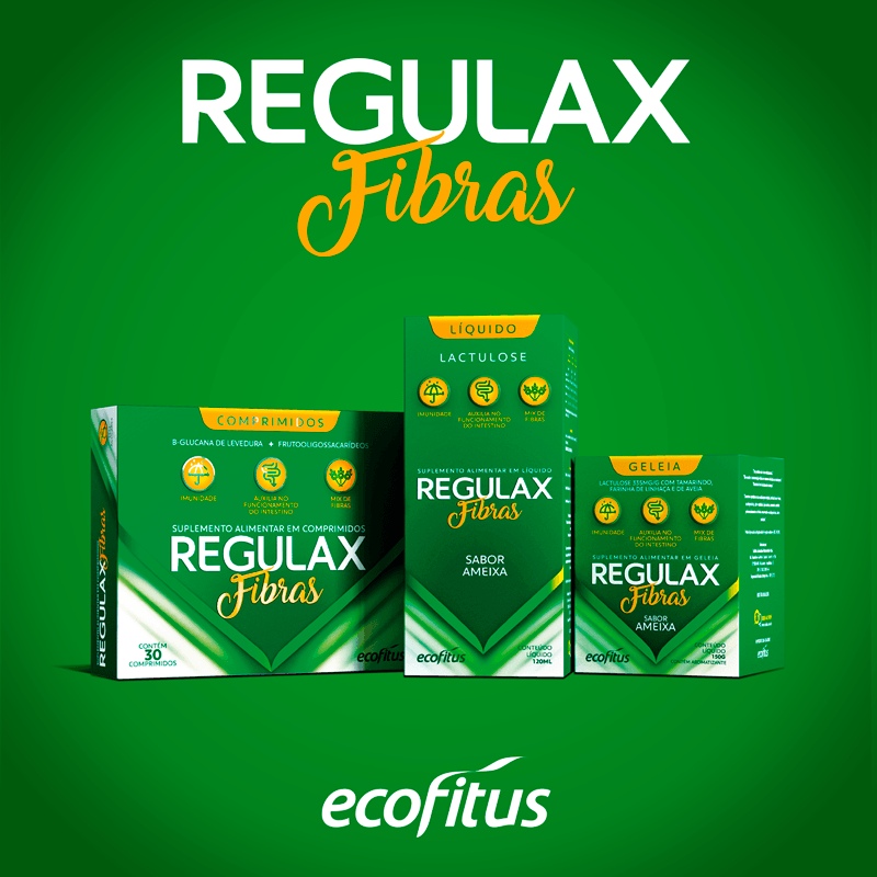 Suplemento Alimentar Regulax Fibras 30 Comprimidos