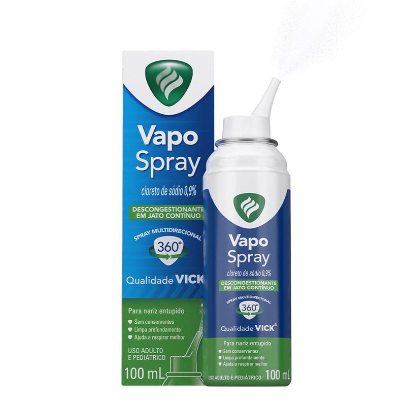 Descongestionante Nasal VapoSpray Qualidade Vick 100ml