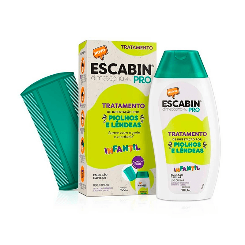 Escabin Pro 4% Emulsão Capilar 100ml em Oferta | Drogal