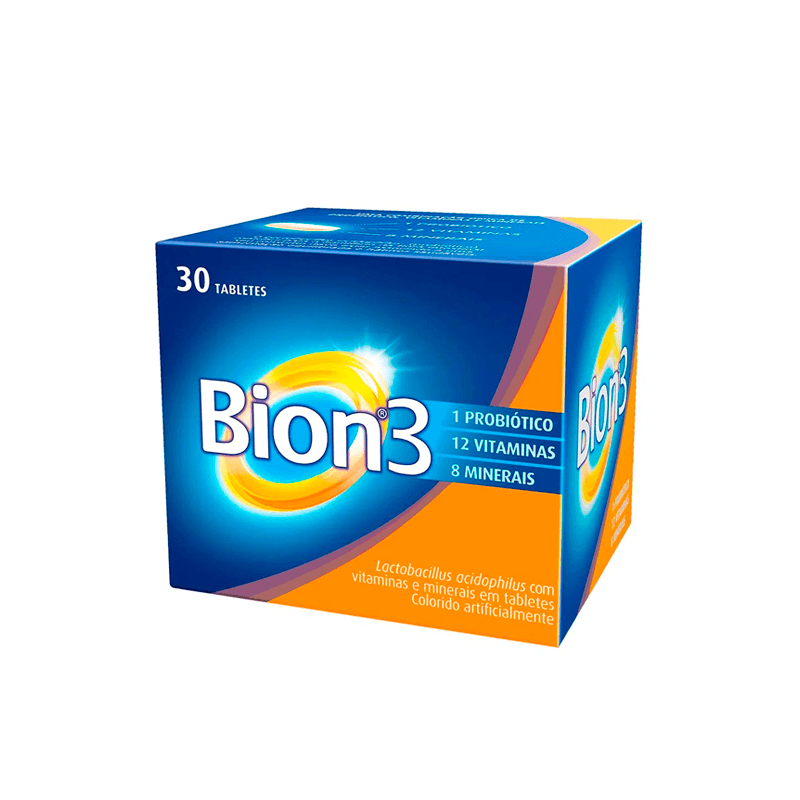 Multivitamínico Bion3 60 Tabletes