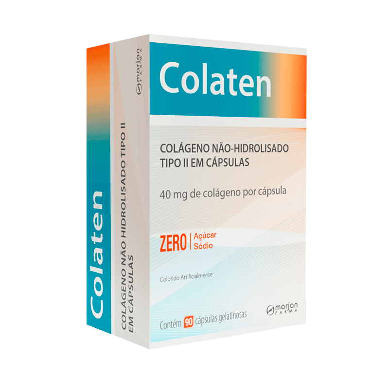 Colaten 40mg 90 Cápsulas: Como Tomar, Preço: Drogal