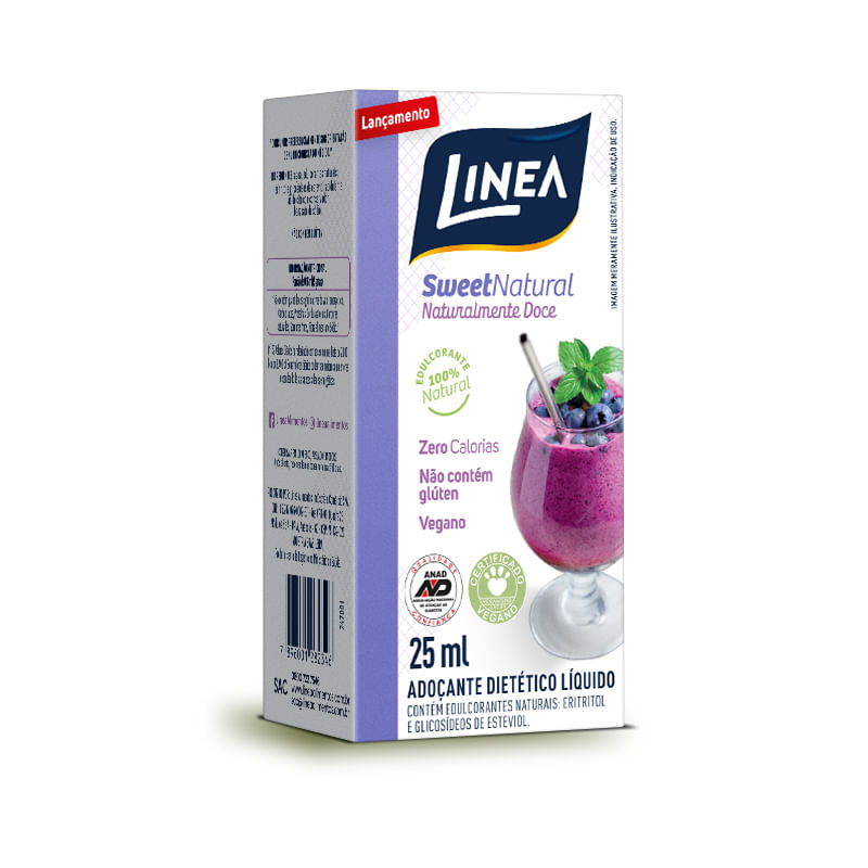 Adoçante Líquido Linea Sweet Natural 25ml