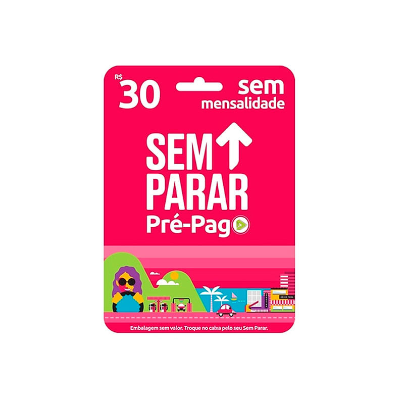 Cartão Sem Parar Pré-Pago