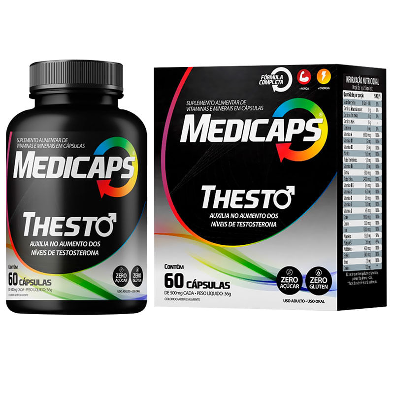 MediCaps-Thesto 60 Cápsulas