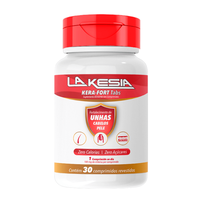 Suplemento Alimentar Lakesia Kera-Fort Tabs 30 Comprimidos Revestidos