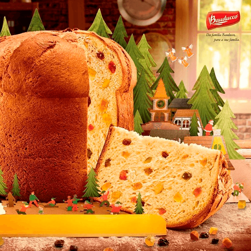 Panettone Bauducco Frutas 500g