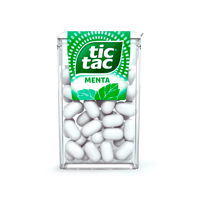Pastilha Tic Tac Sabor Menta 14,5g