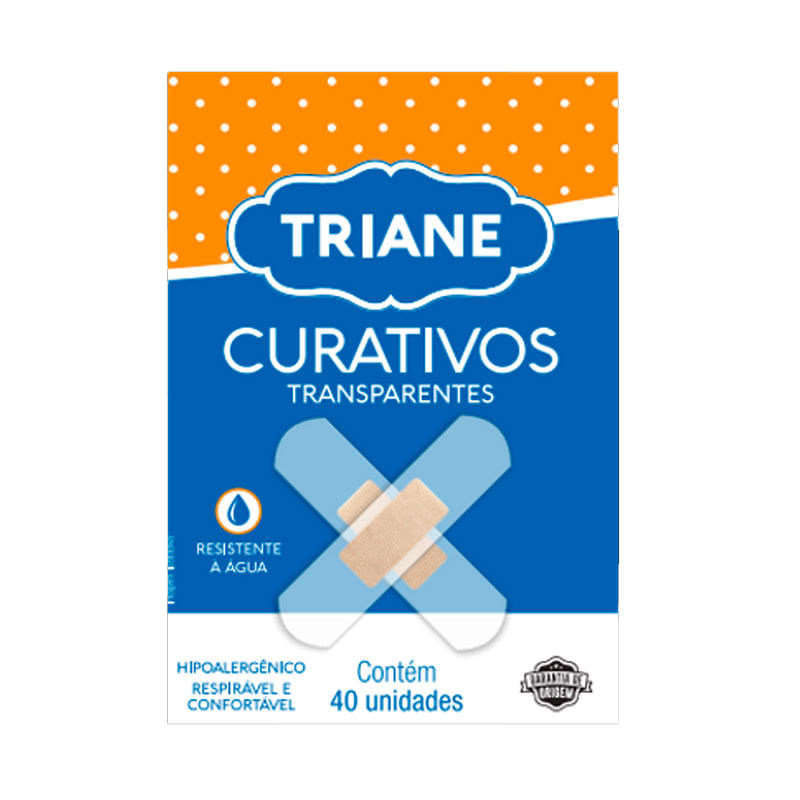 Curativos Transparentes Triane 40 Unidades