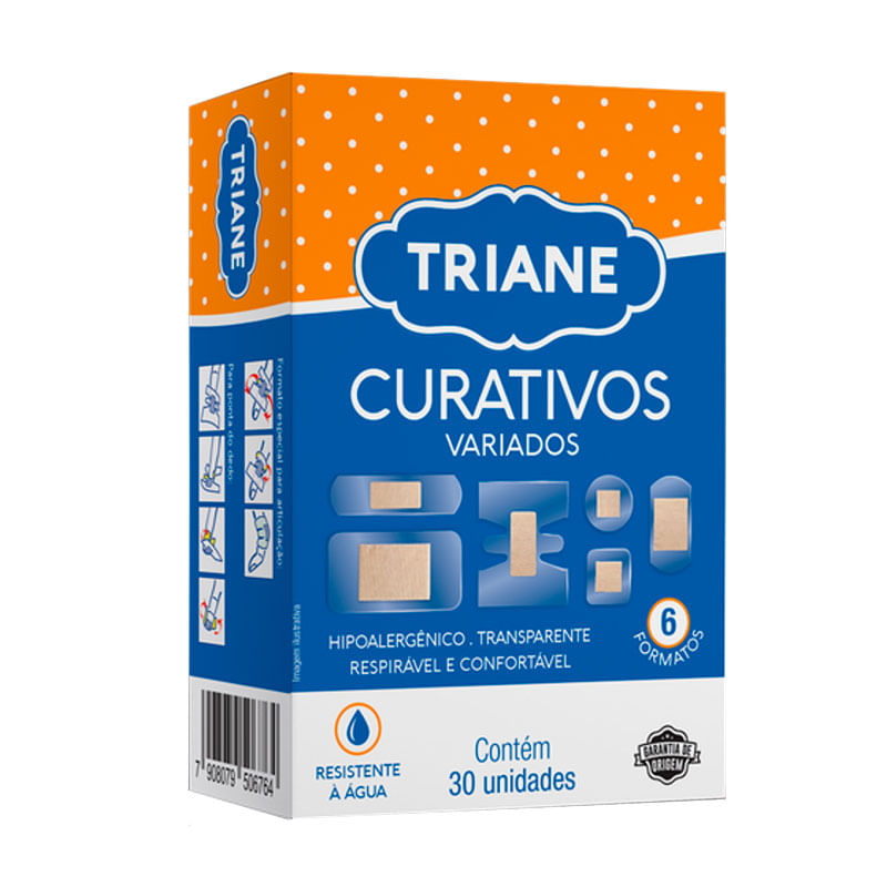 Curativos Variados Triane 30 Unidades