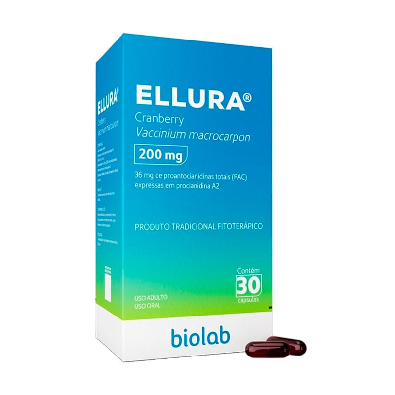 Ellura 200mg 30 Cápsulas