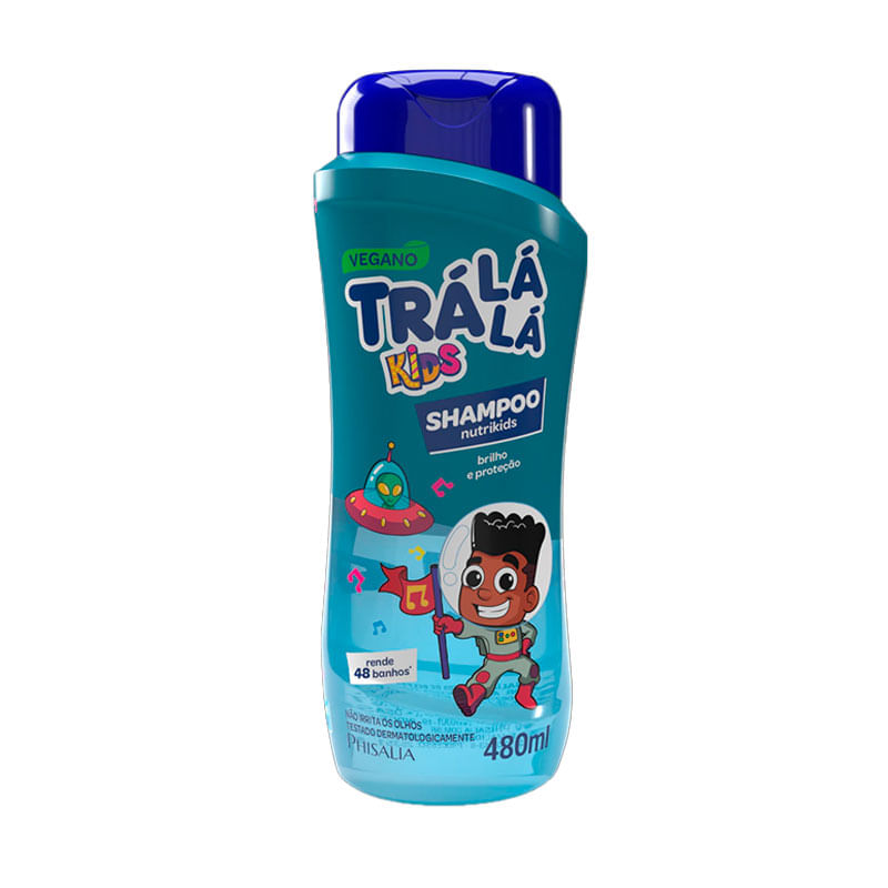 Kit Shampoo + Condicionador Trá lá lá Kids Nutrikids 480ml Cada